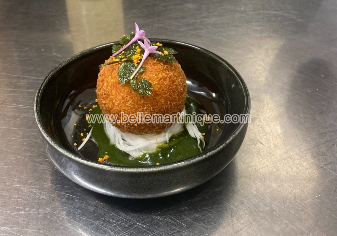 Cromesquis de Lambis (chef Ruddy NONONE) • Martinique